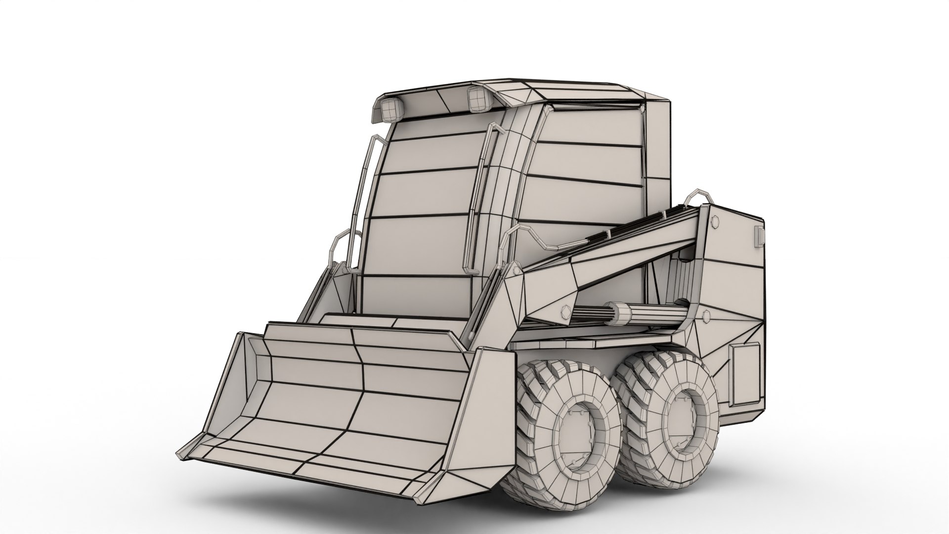 3D Mini Dozer - TurboSquid 2210396