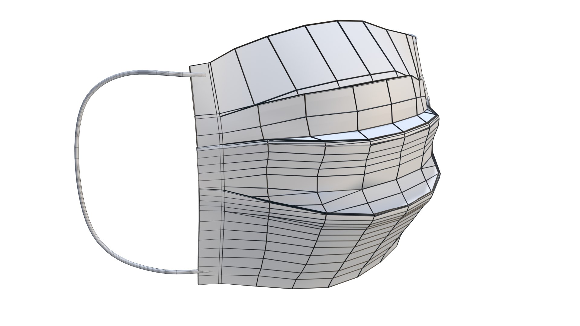 Medical Mask 3D Model - TurboSquid 2377443