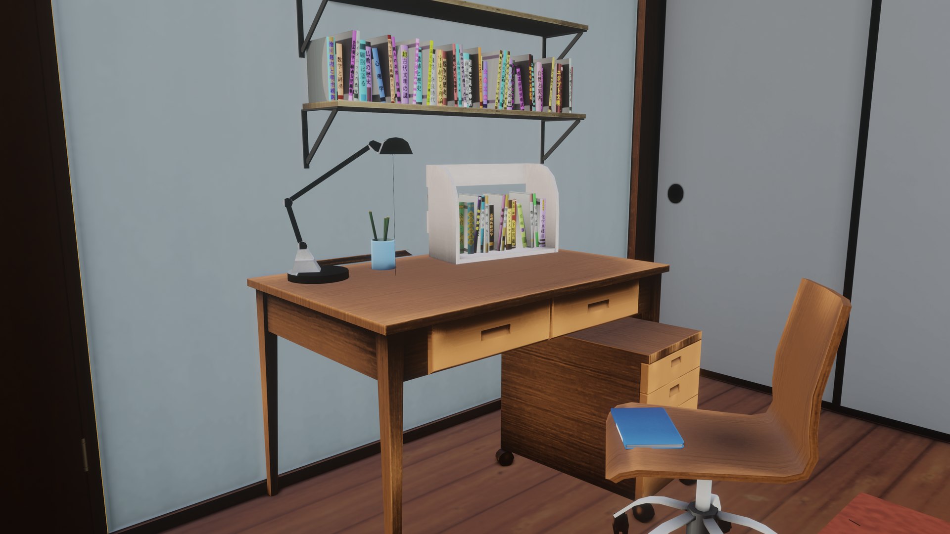 HOUSE - TEEN JAPANESE ROOM 3D - TurboSquid 2030835