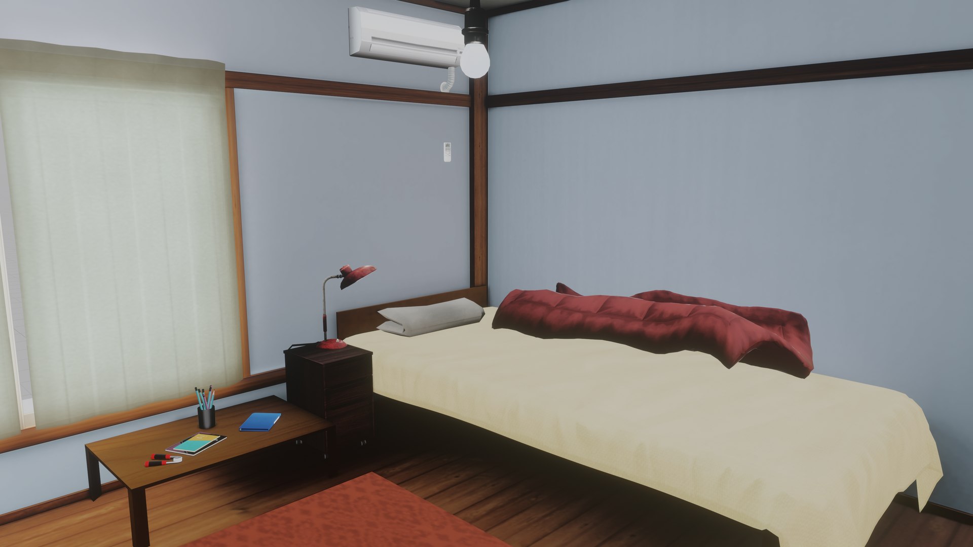 HOUSE - TEEN JAPANESE ROOM 3D - TurboSquid 2030835