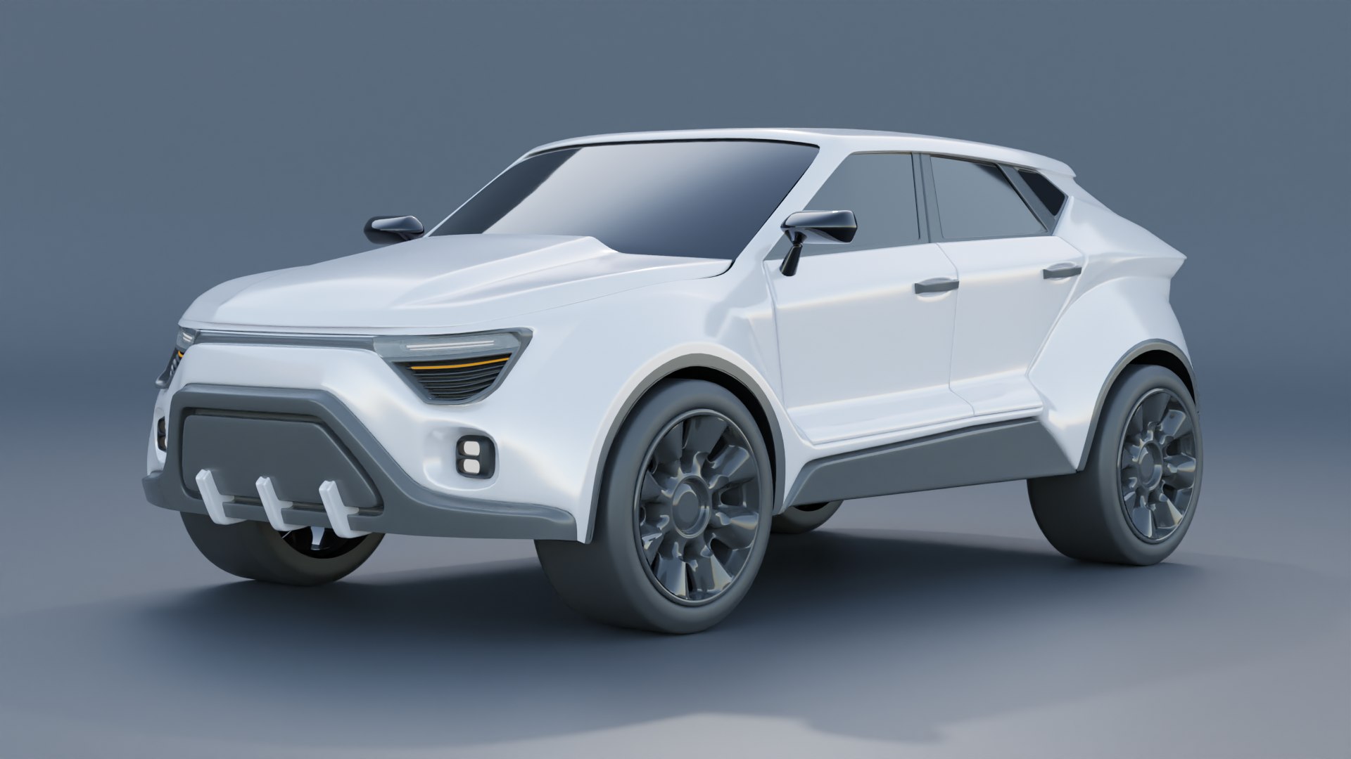 3D Model Generic SUV Vehicle - TurboSquid 2182120