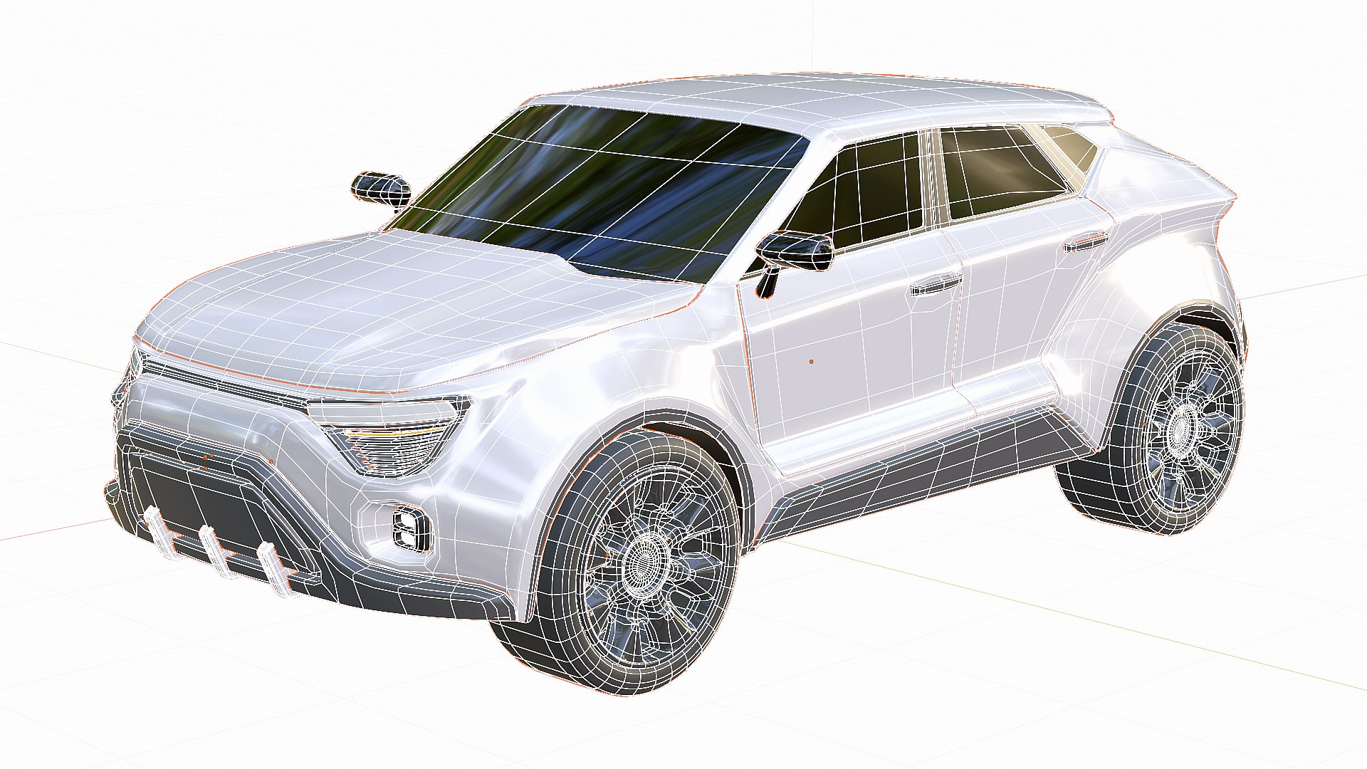 3D Model Generic SUV Vehicle - TurboSquid 2182120