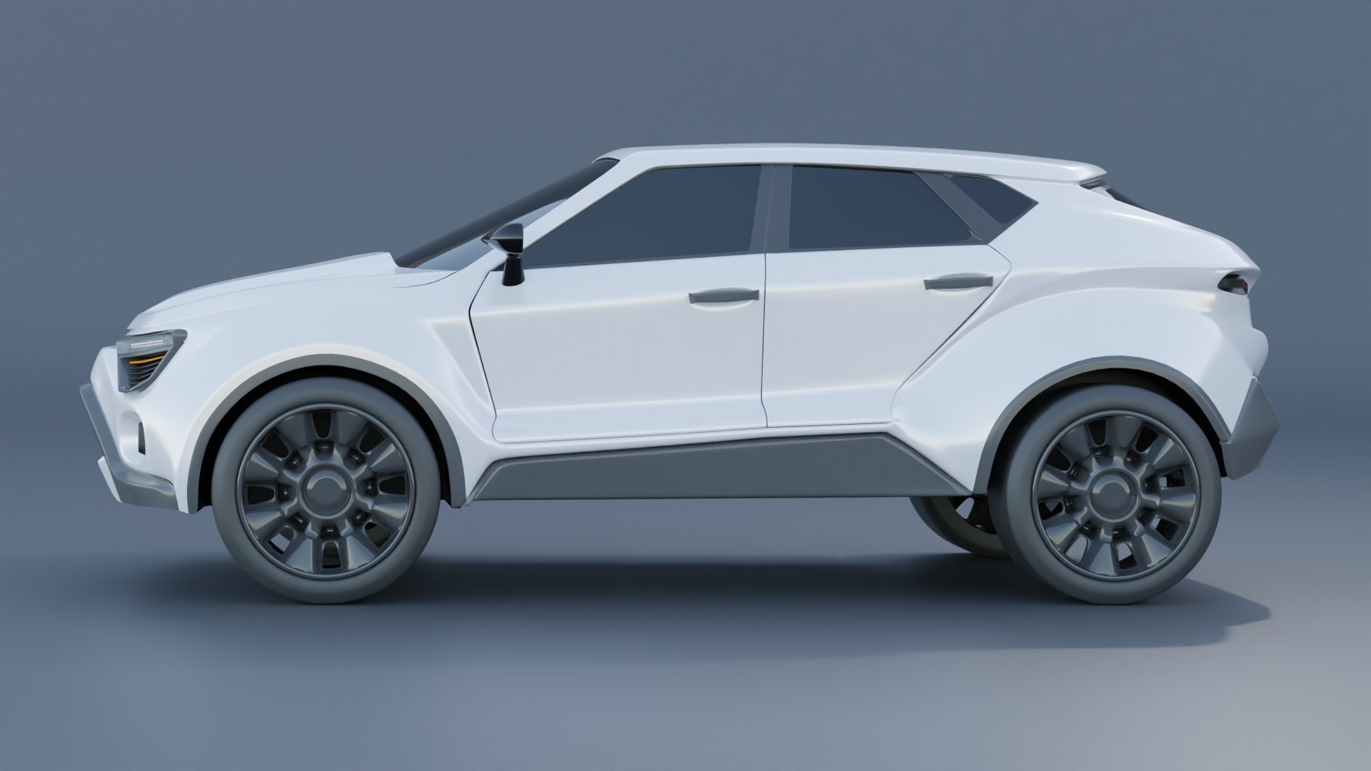 3D Model Generic SUV Vehicle - TurboSquid 2182120