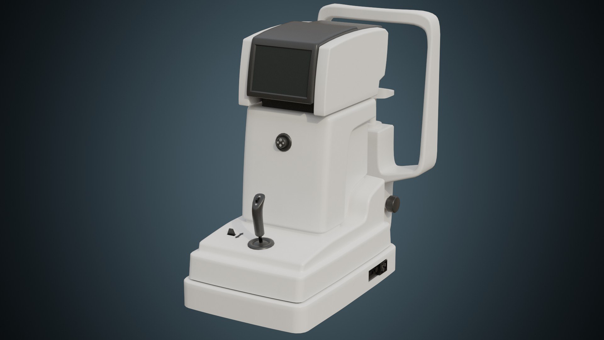Keratometer 1A 3D Model - TurboSquid 2044575
