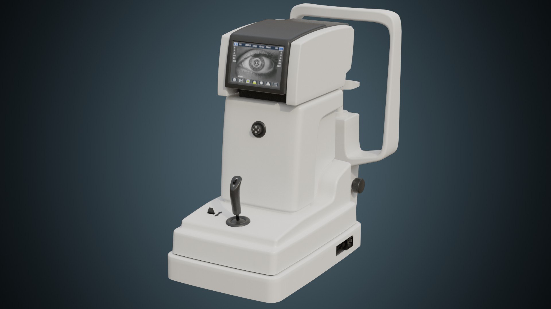 Keratometer 1A 3D Model - TurboSquid 2044575