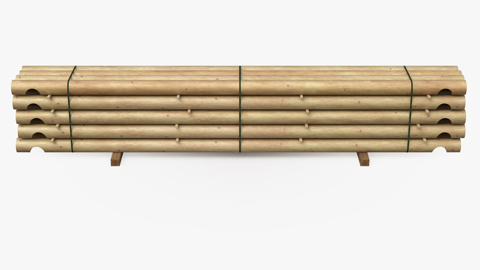 3D Timbers Logs - TurboSquid 2016837