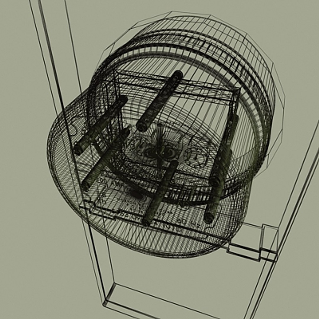3d Model Electric Meter