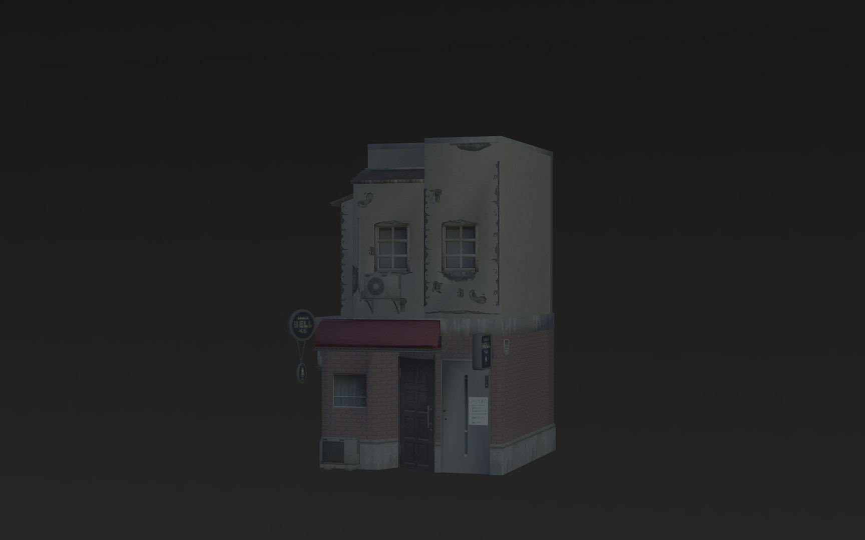 Tokyo Old Cafe House 3D Model - TurboSquid 2281316