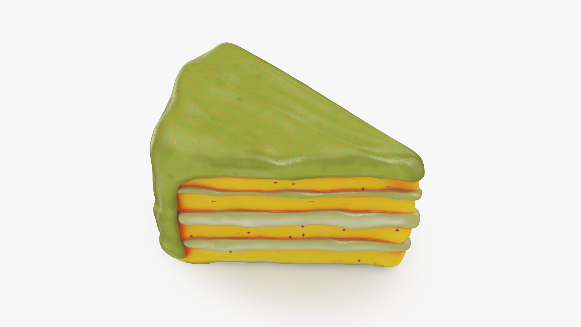 Stylized Cake Slice model - TurboSquid 2180543
