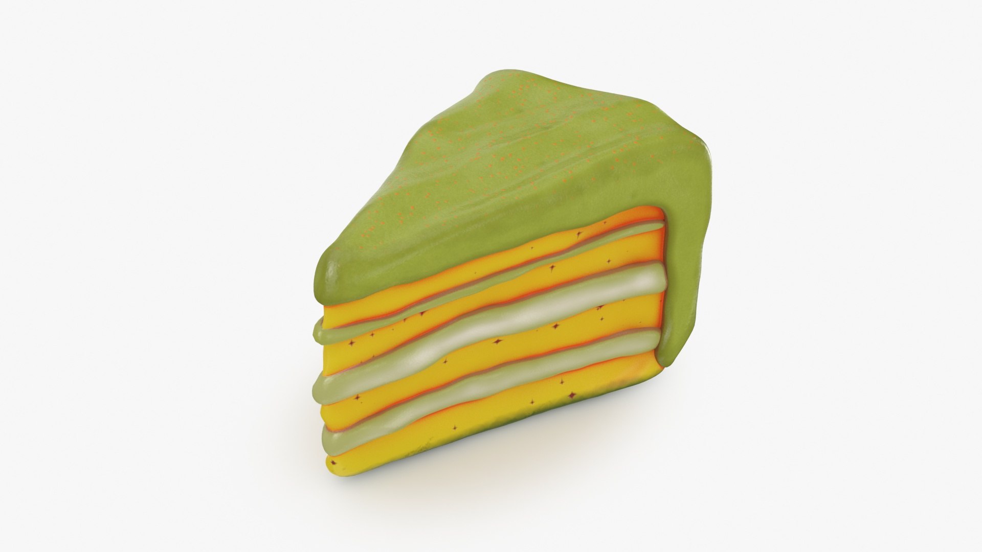 Stylized Cake Slice model - TurboSquid 2180543