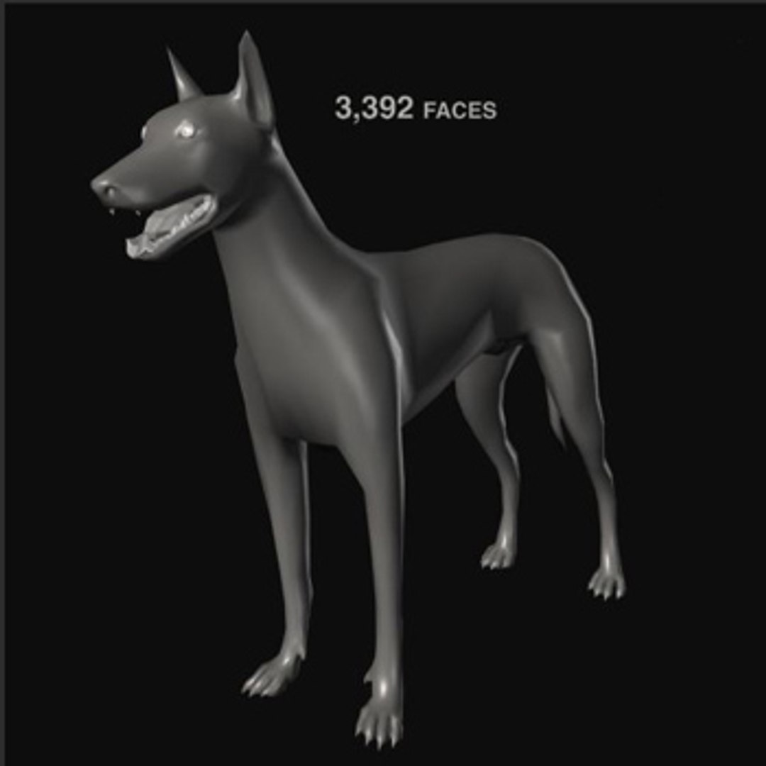 Maya Dog Stylized Canine