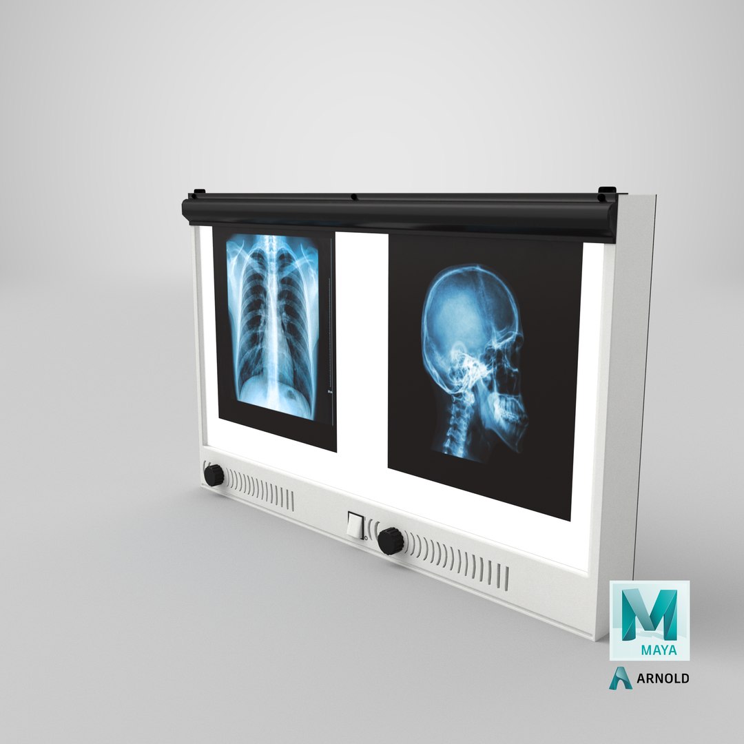 Xray Film Viewer 3D Model - TurboSquid 1885252