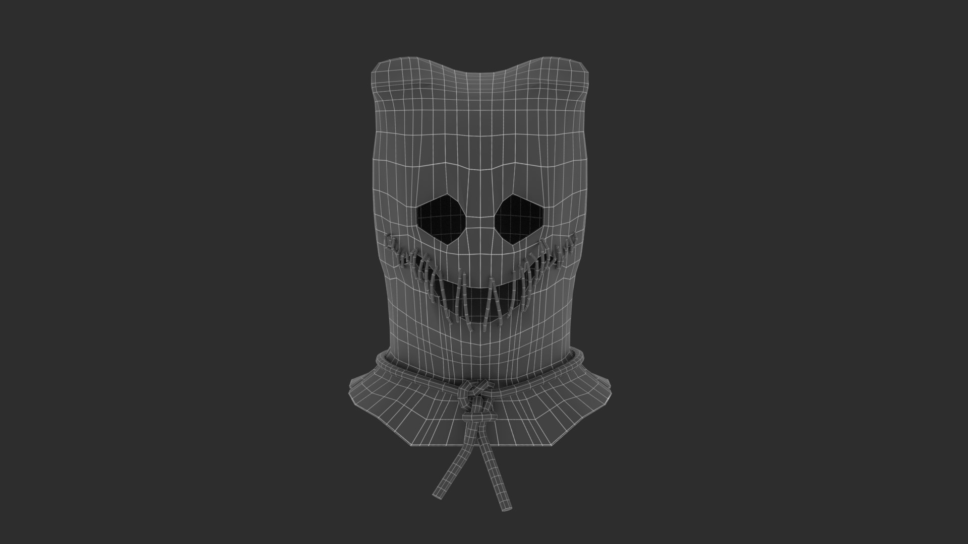 Scary Sack Mask 3D Model - TurboSquid 2219850