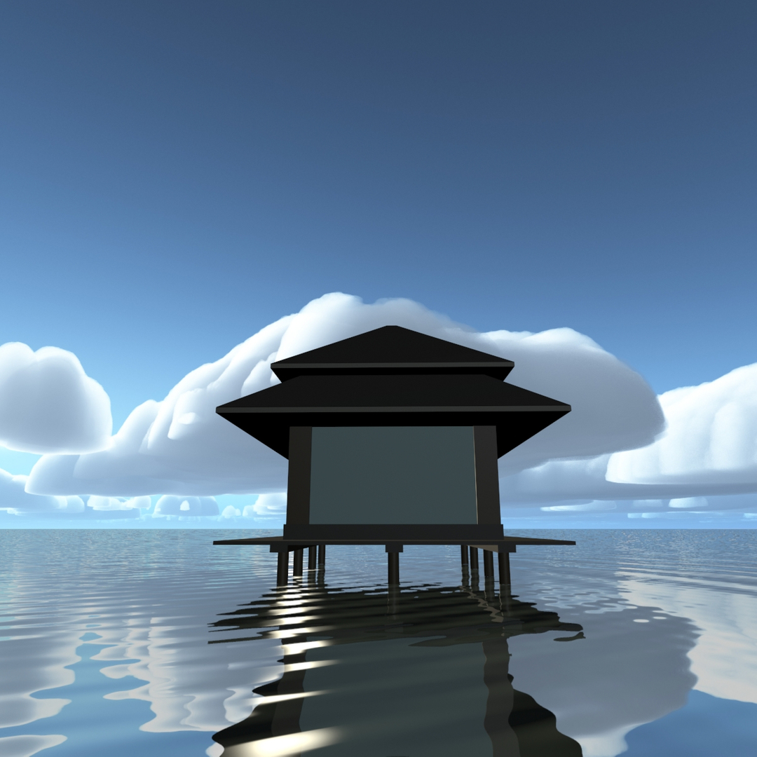 3ds max sky clouds