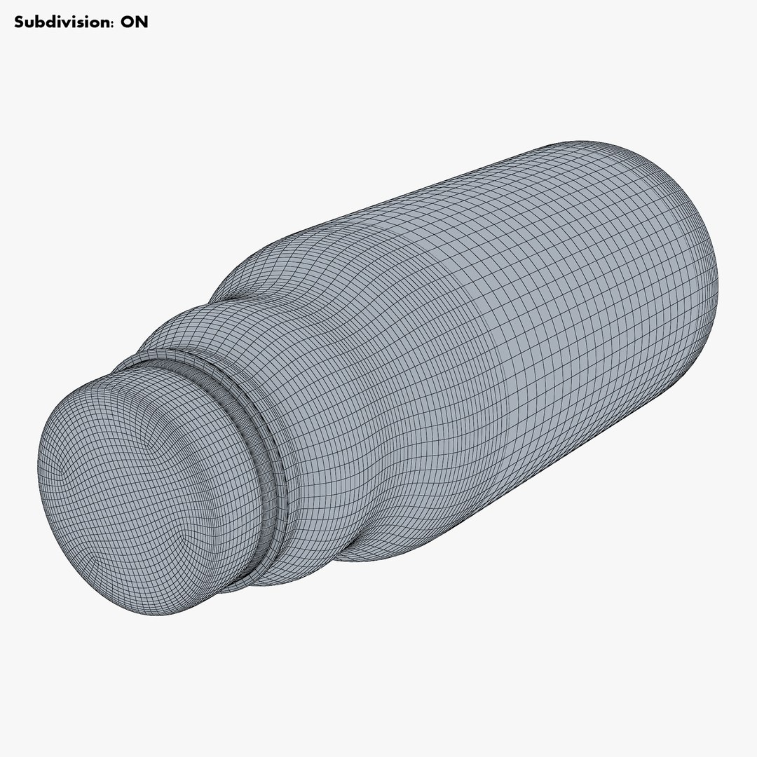 3D Ice Tea Classic Bottle 450ml Simple M 1 - TurboSquid 2137010