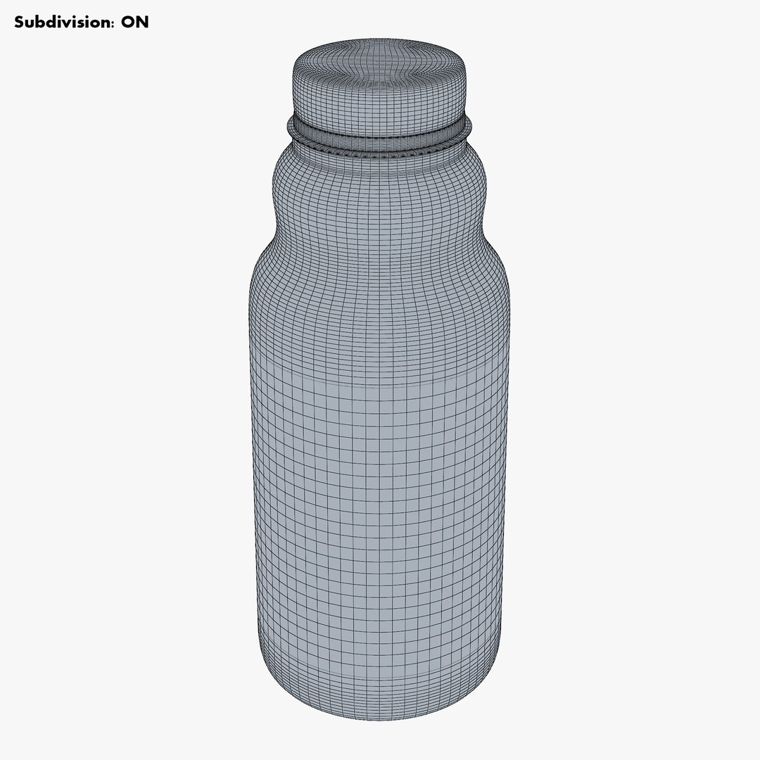 3D Ice Tea Classic Bottle 450ml Simple M 1 - TurboSquid 2137010