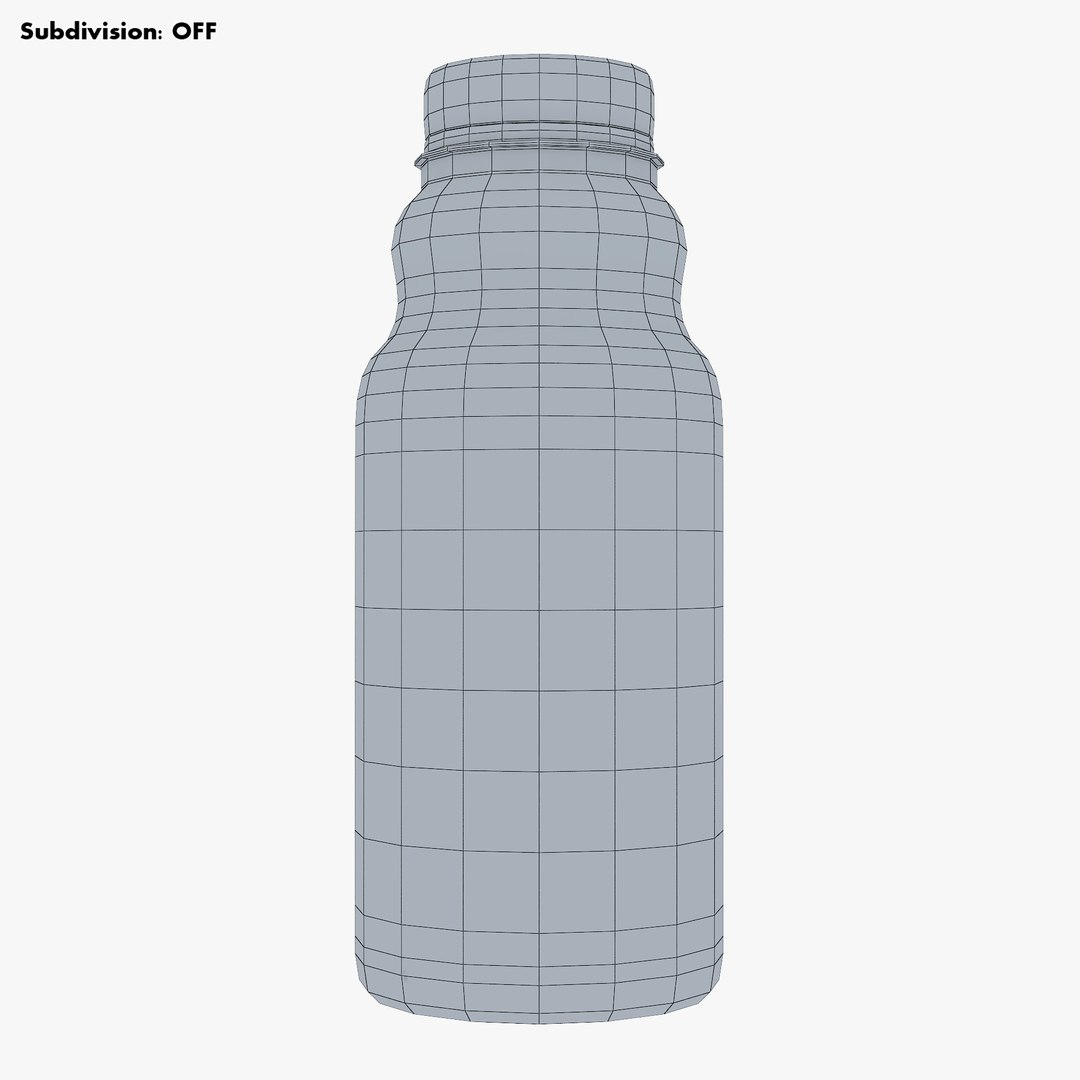 3D Ice Tea Classic Bottle 450ml Simple M 1 - TurboSquid 2137010