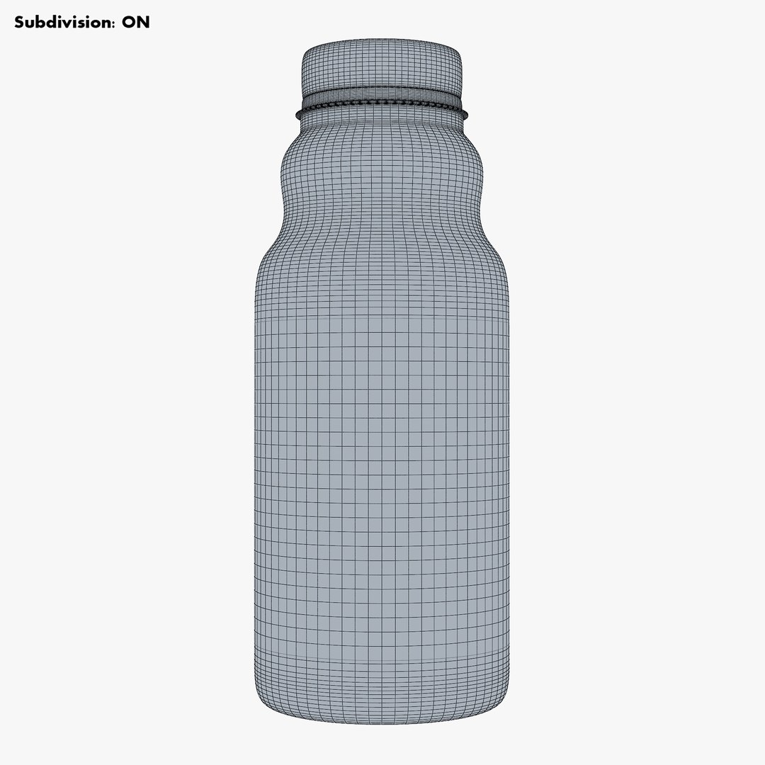 3D Ice Tea Classic Bottle 450ml Simple M 1 - TurboSquid 2137010