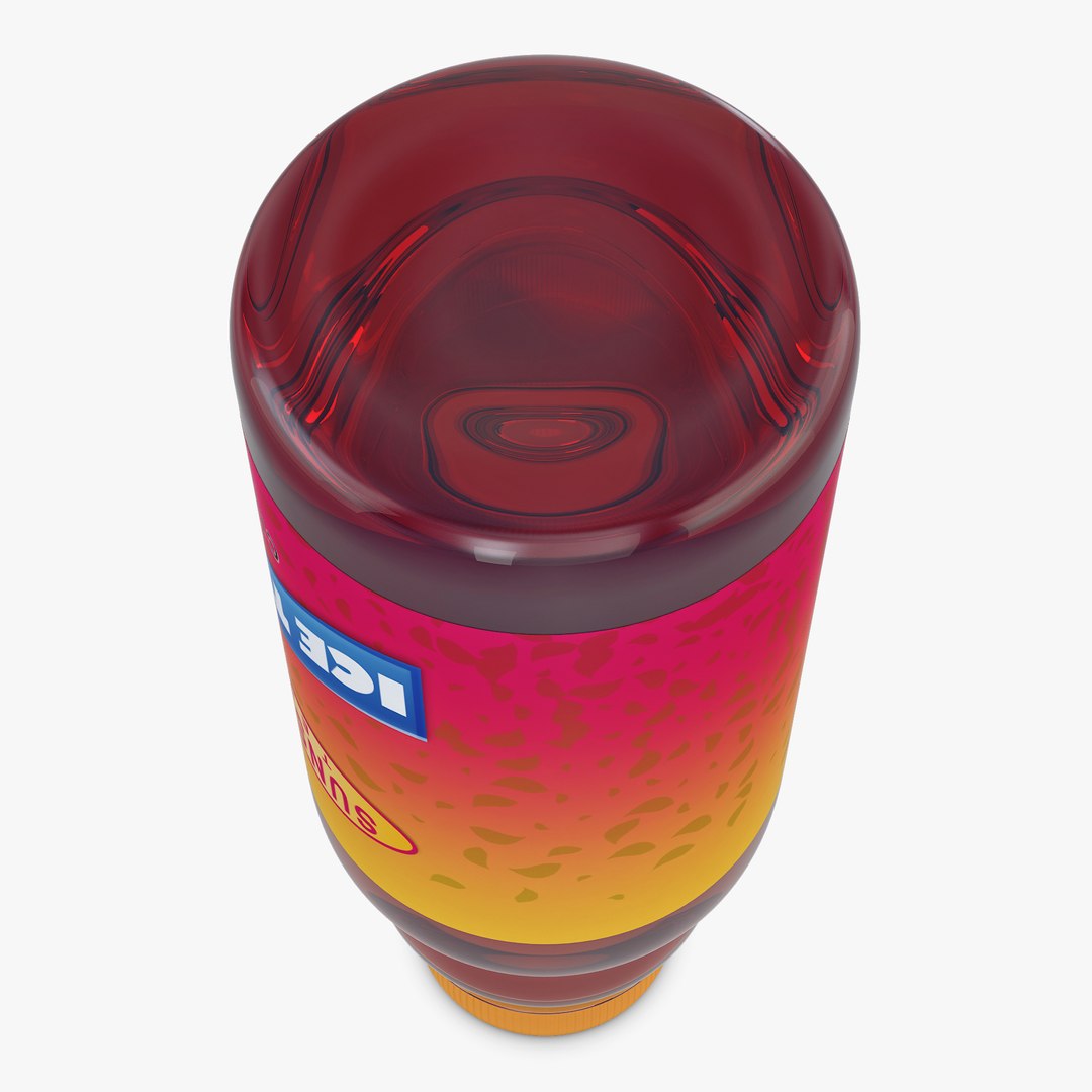 3D Ice Tea Classic Bottle 450ml Simple M 1 - TurboSquid 2137010