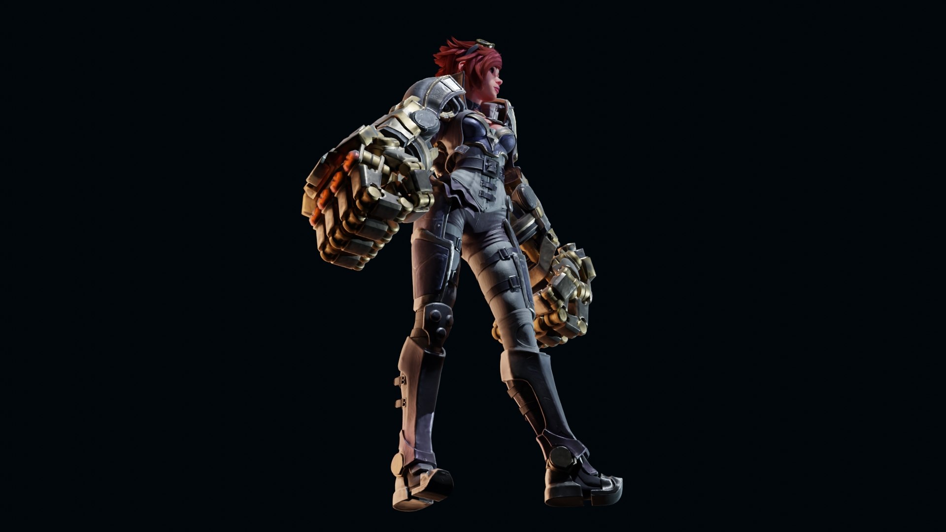 3D Vi Character Model - TurboSquid 2092475