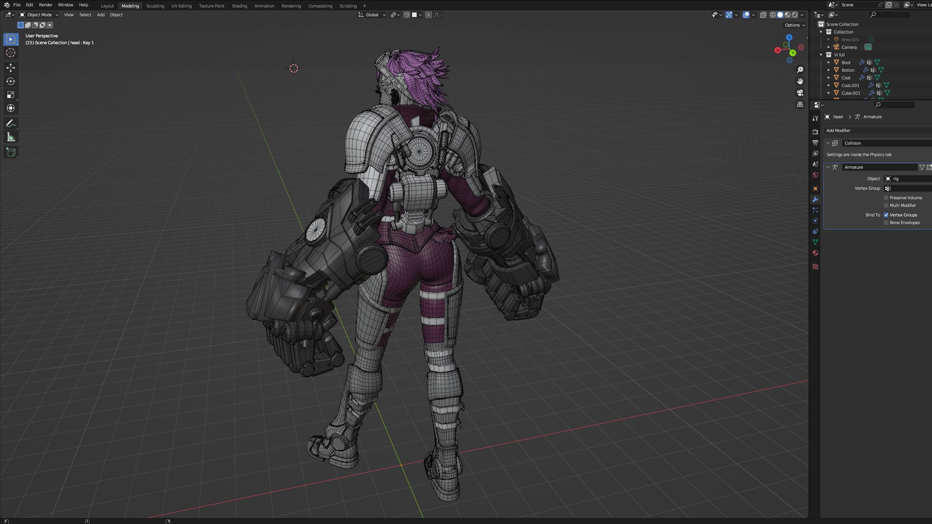3D Vi Character Model - TurboSquid 2092475
