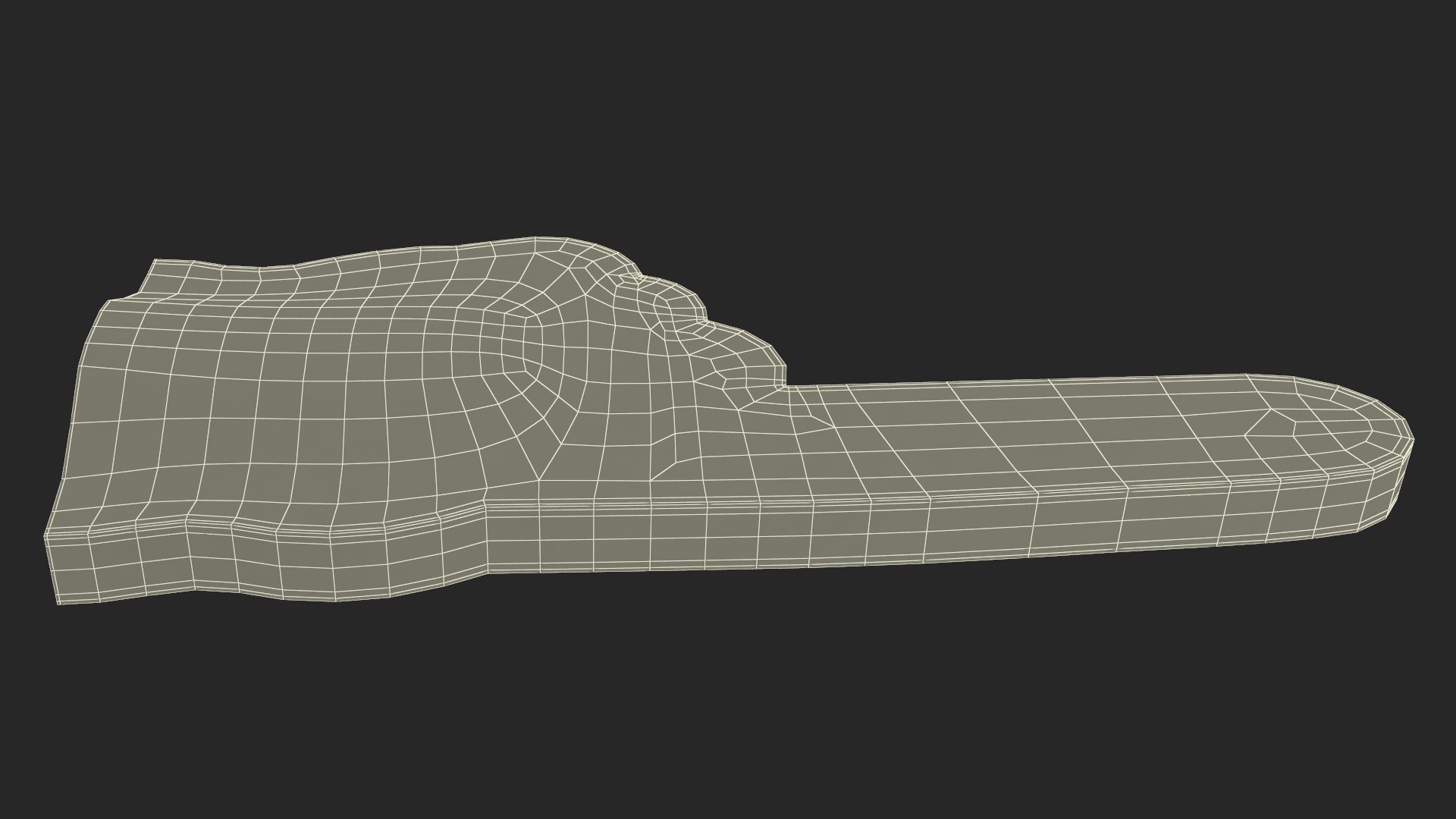 3D Foam Hand Yellow - TurboSquid 2277724