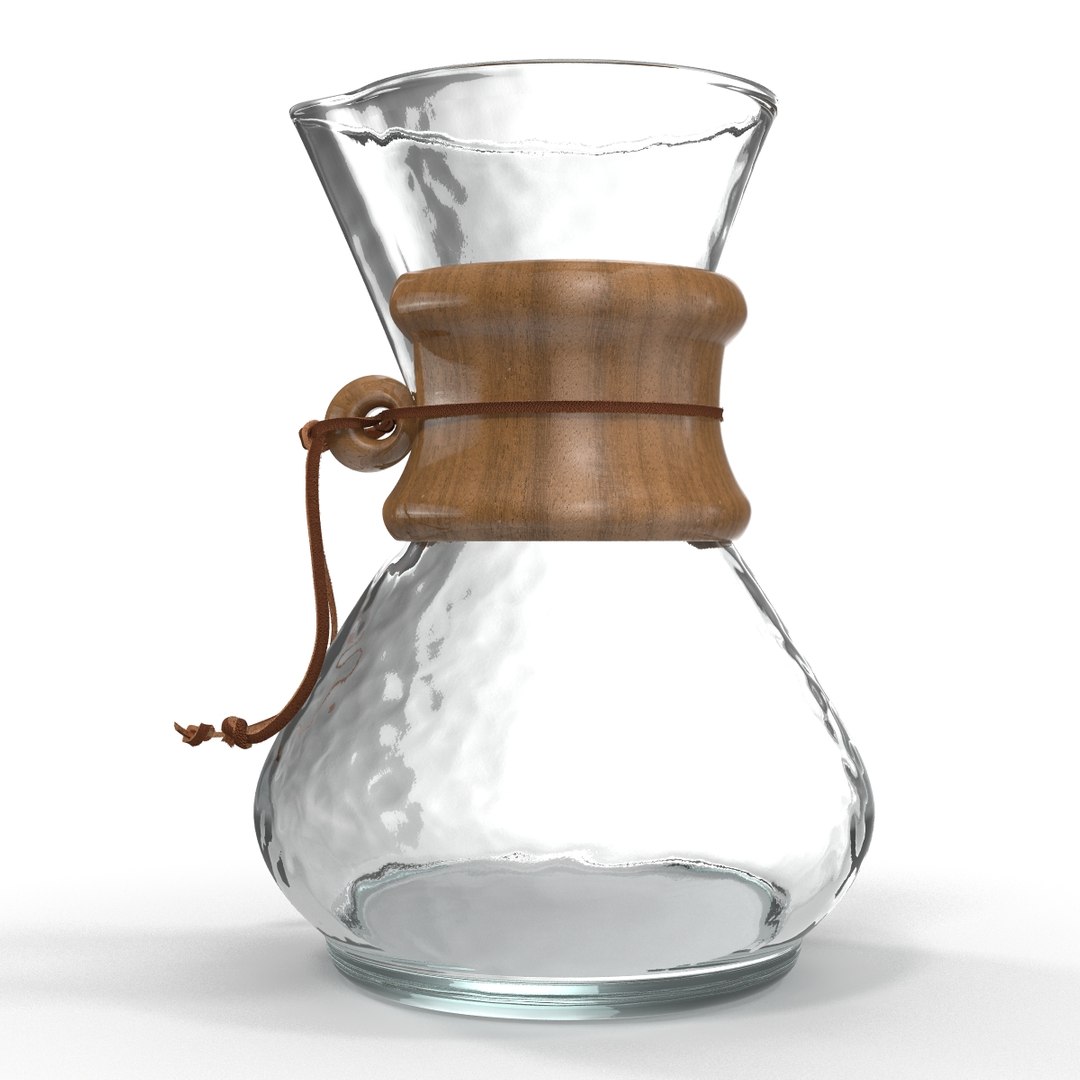 3d Glass Coffee Carafe Model