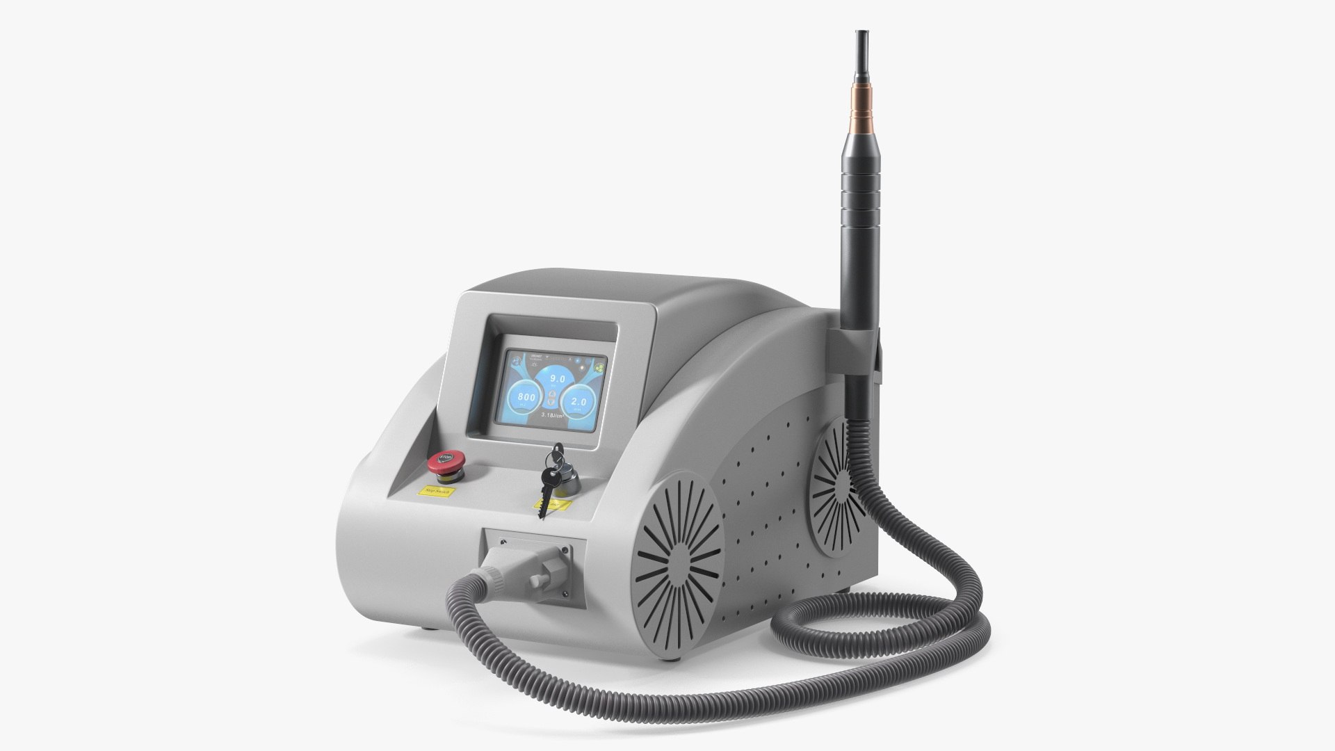 Q-Switched Tattoo Removal Laser Machine Grey 3D Model - TurboSquid 2438206