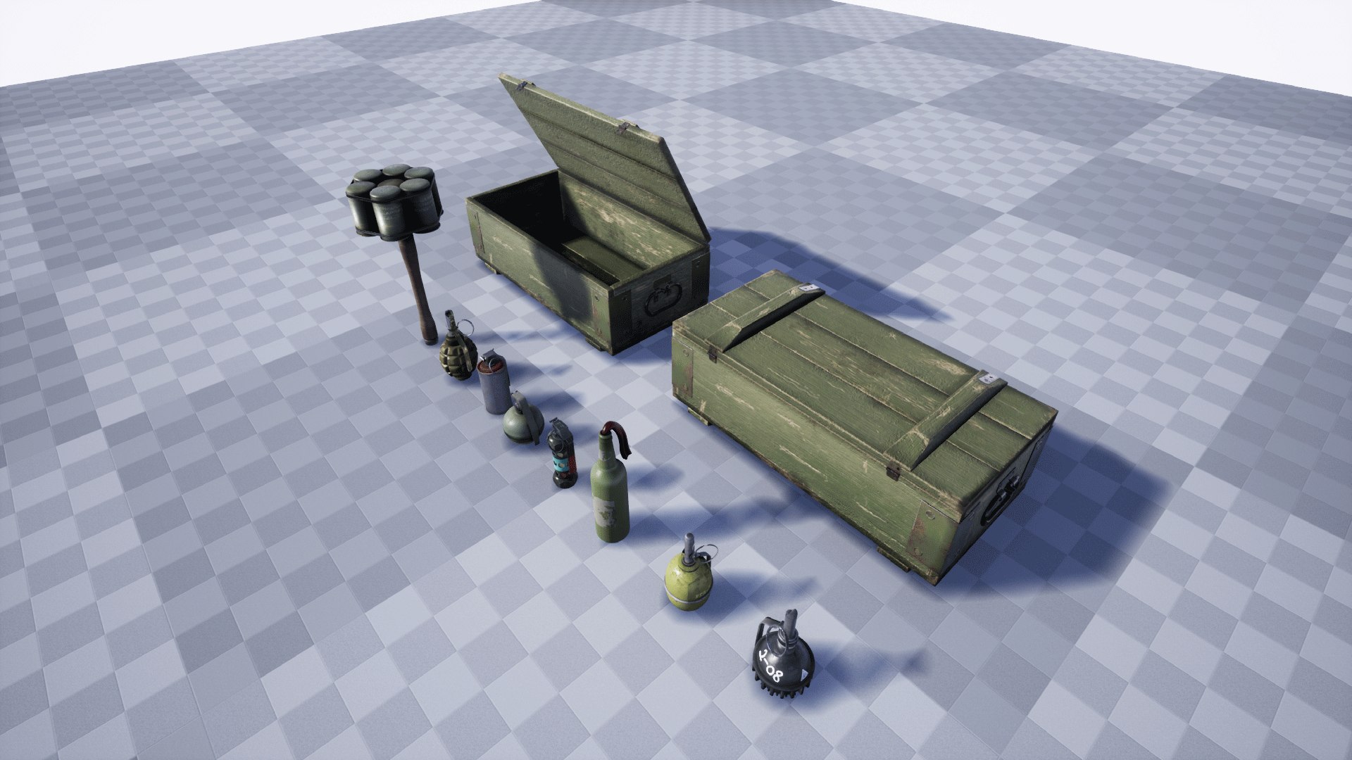 3D Model Ultimate Grenade Pack 10 Assets - TurboSquid 1984283