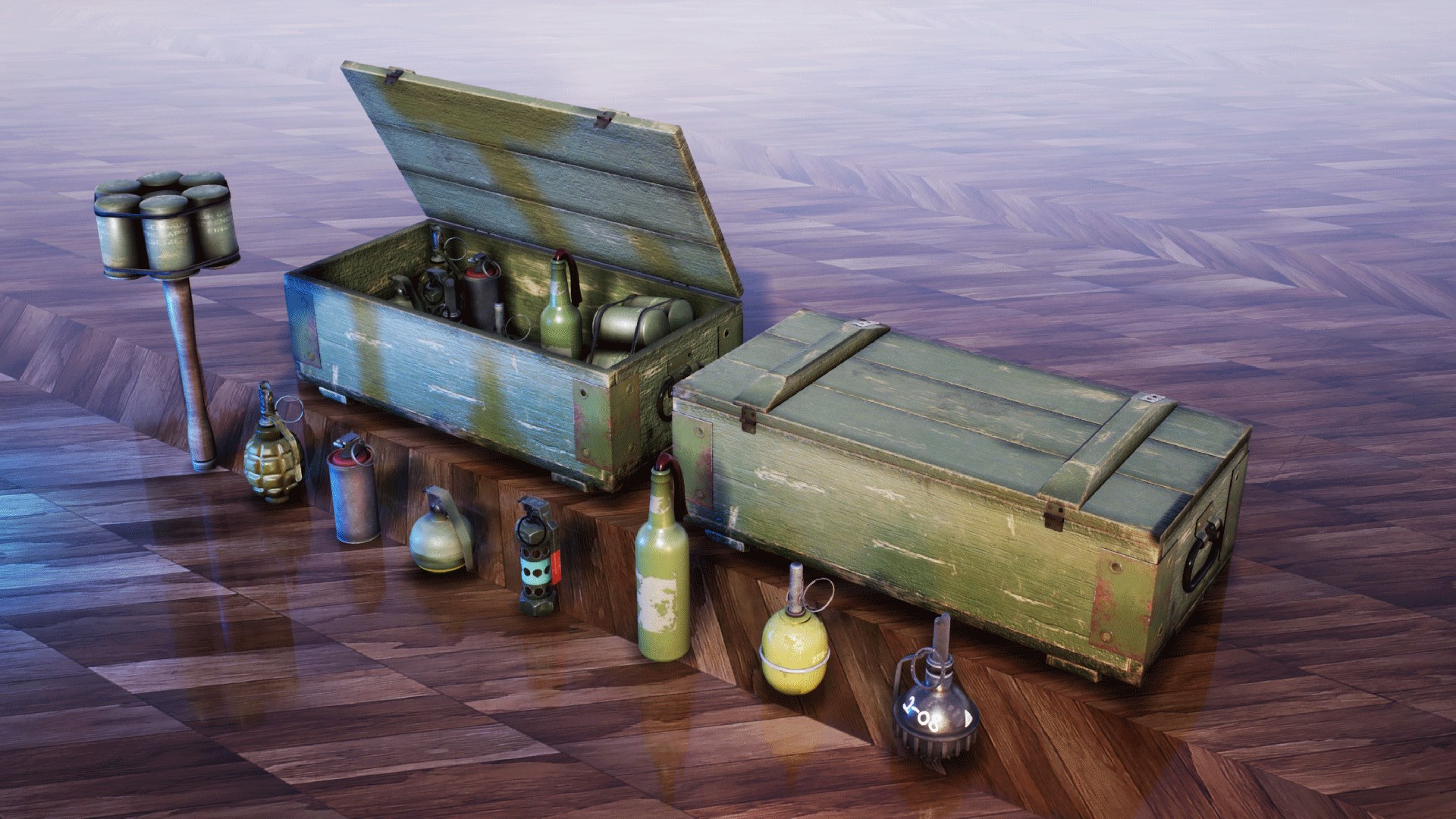 3D Model Ultimate Grenade Pack 10 Assets - TurboSquid 1984283