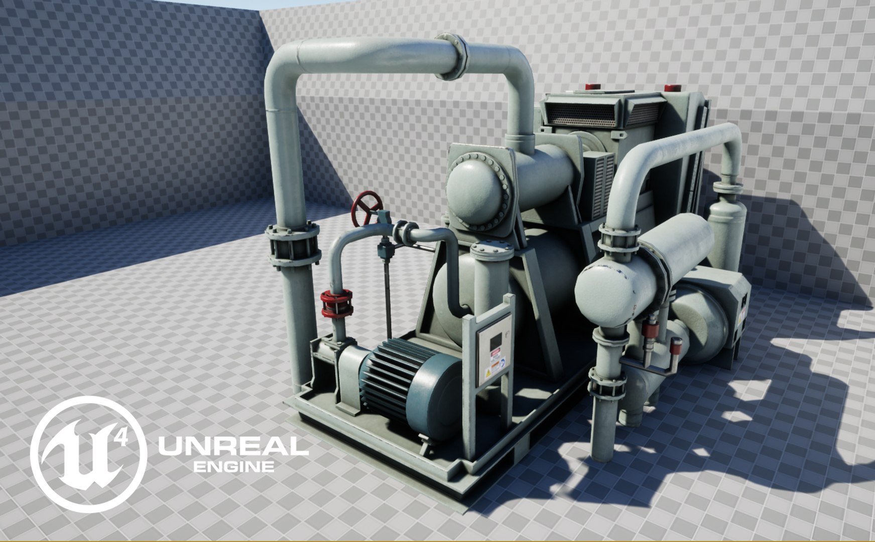 3d compressor polys unity