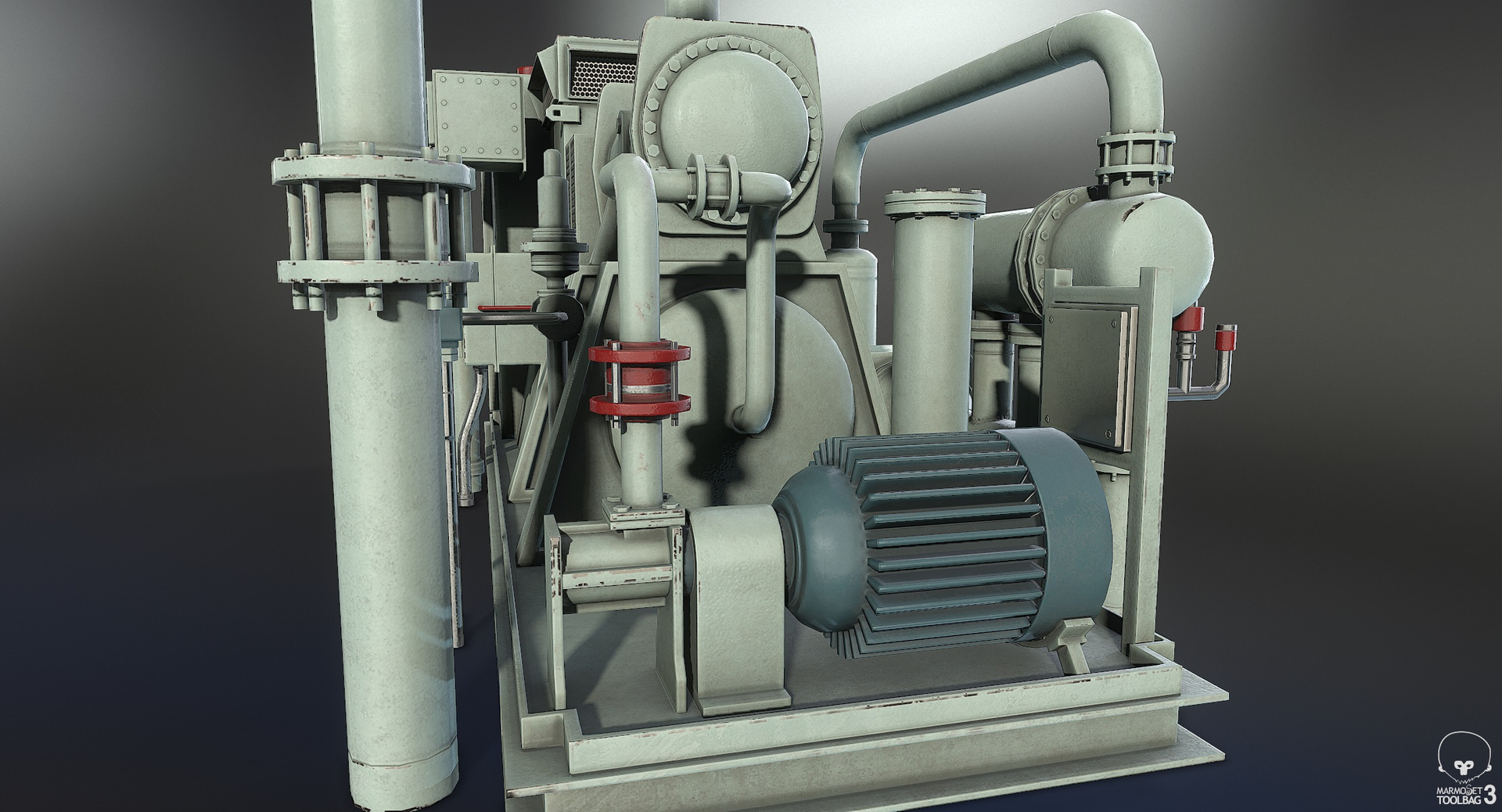 3d compressor polys unity