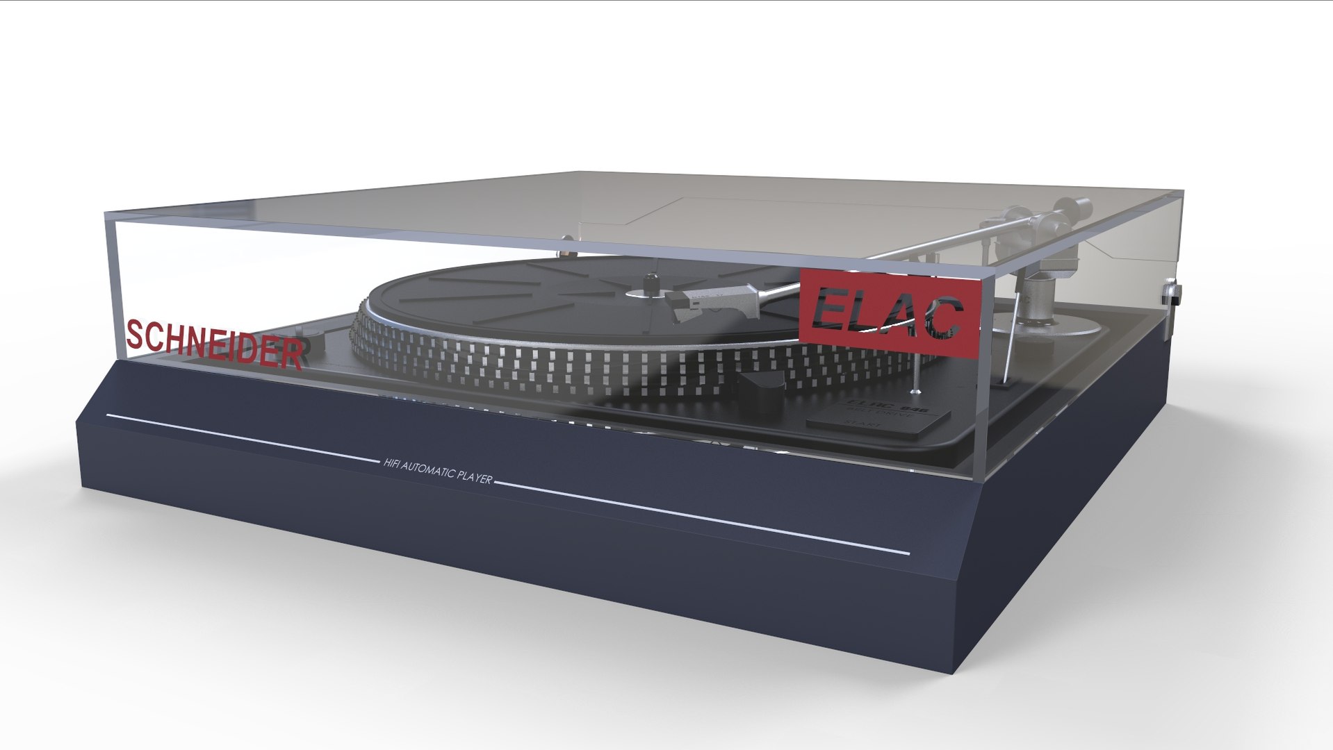 schneider turntable 3d 3ds
