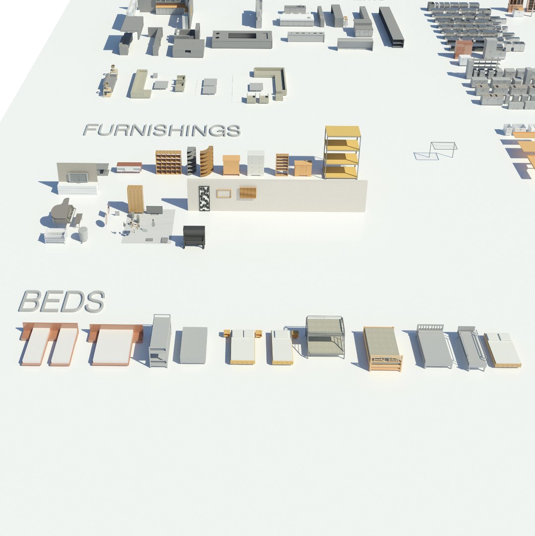 Revit 2016 Furniture Source File 3D Model - TurboSquid 1874940