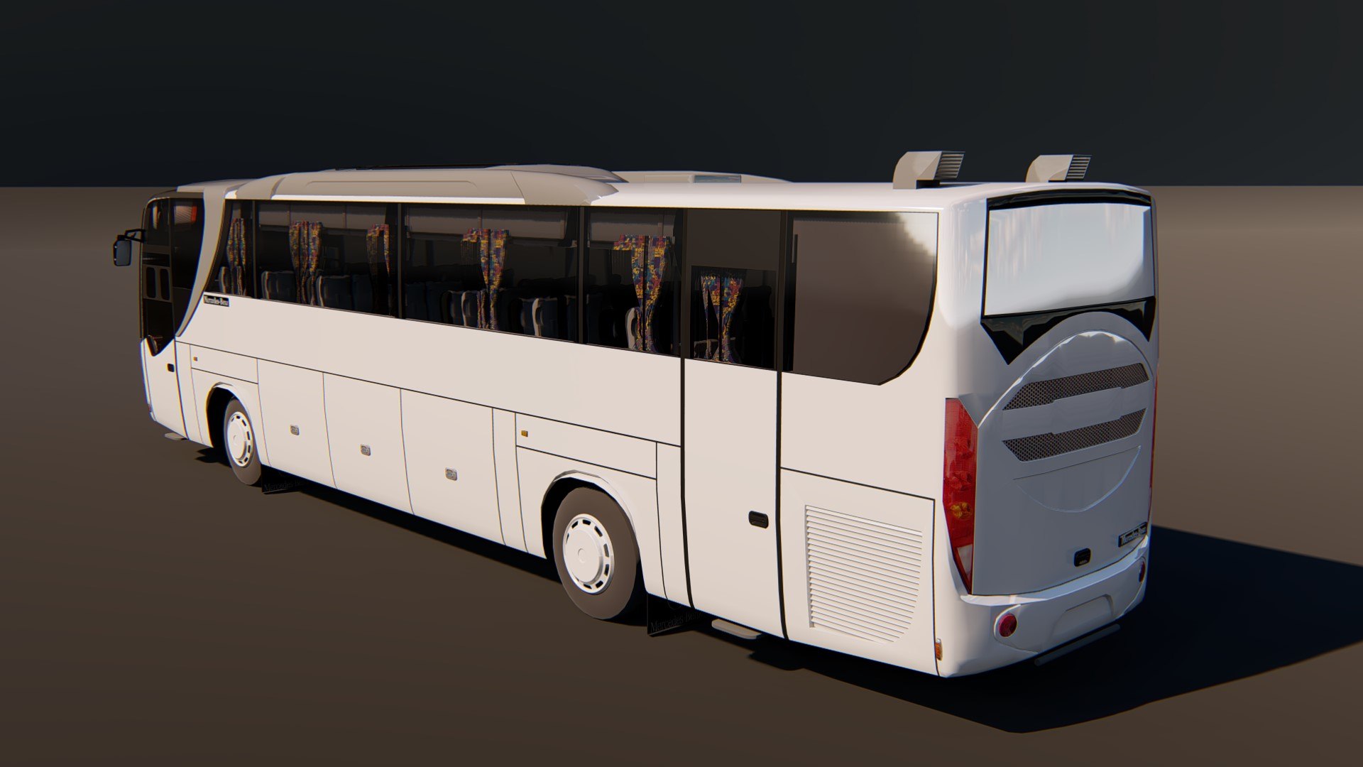 3D Bus Transportation Vehicle - TurboSquid 1677448