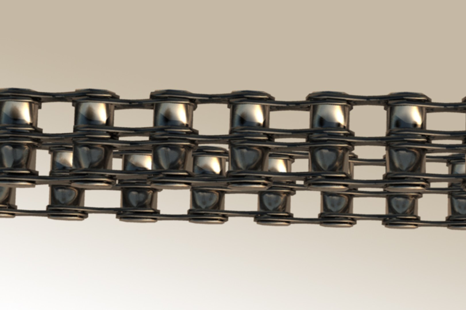3d Tripple Link Chain Cogs