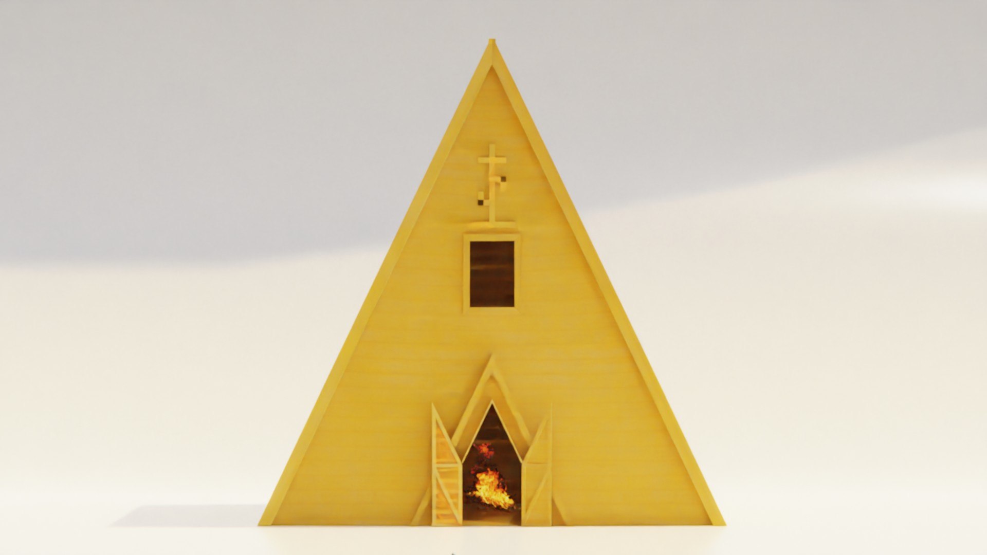 3D Fire Temple From Midsommar Exterior Model - TurboSquid 1850495