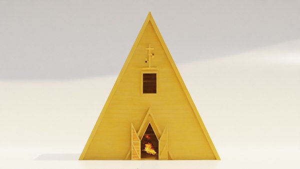 3D Fire Temple From Midsommar exterior model - TurboSquid 1850495