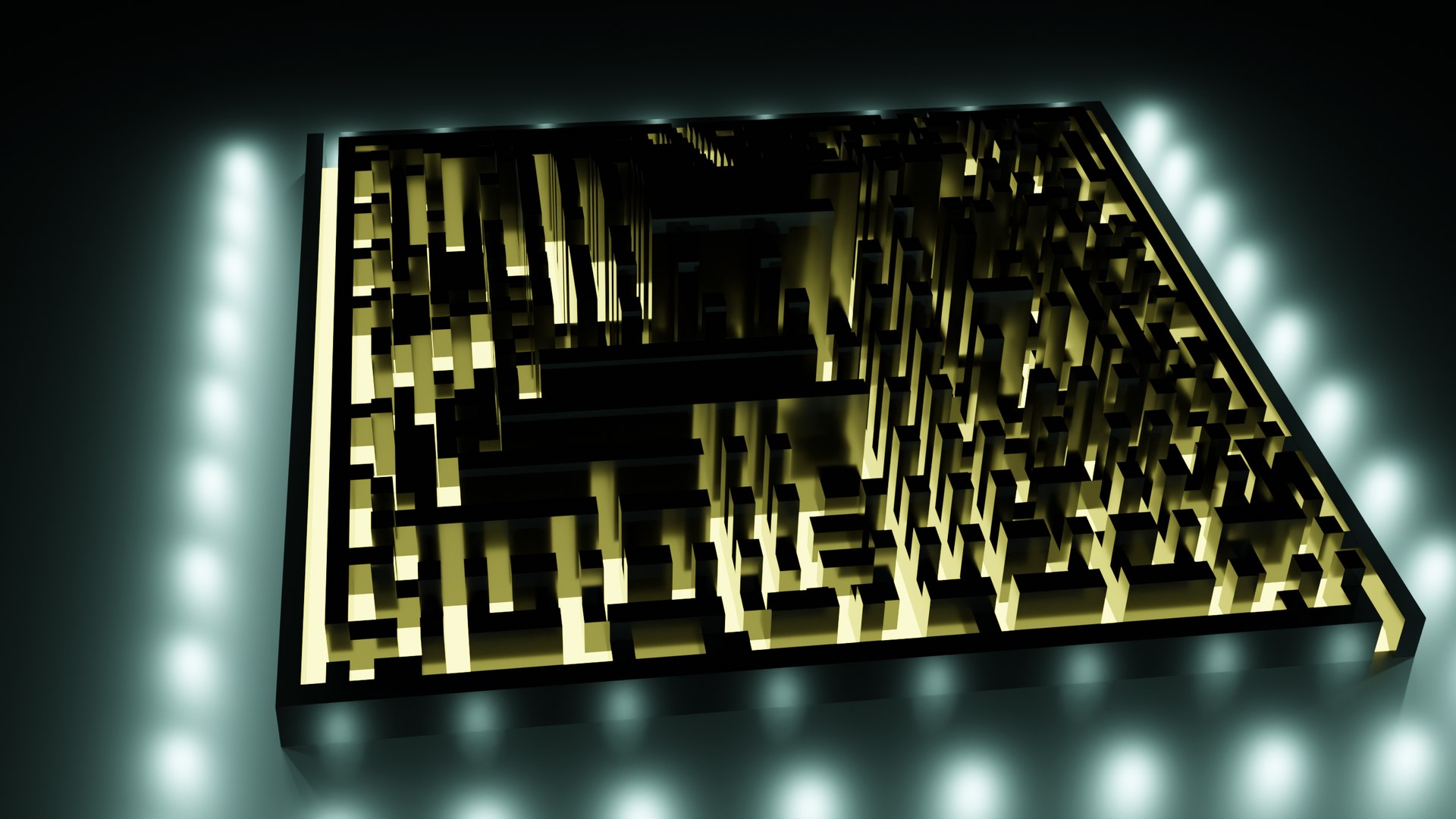 Pyramid Maze 3D Model - TurboSquid 1959798
