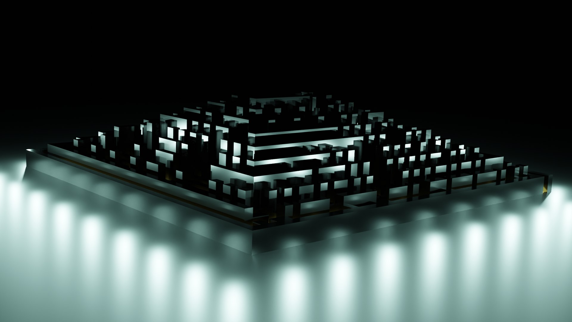 Pyramid Maze 3D Model - TurboSquid 1959798