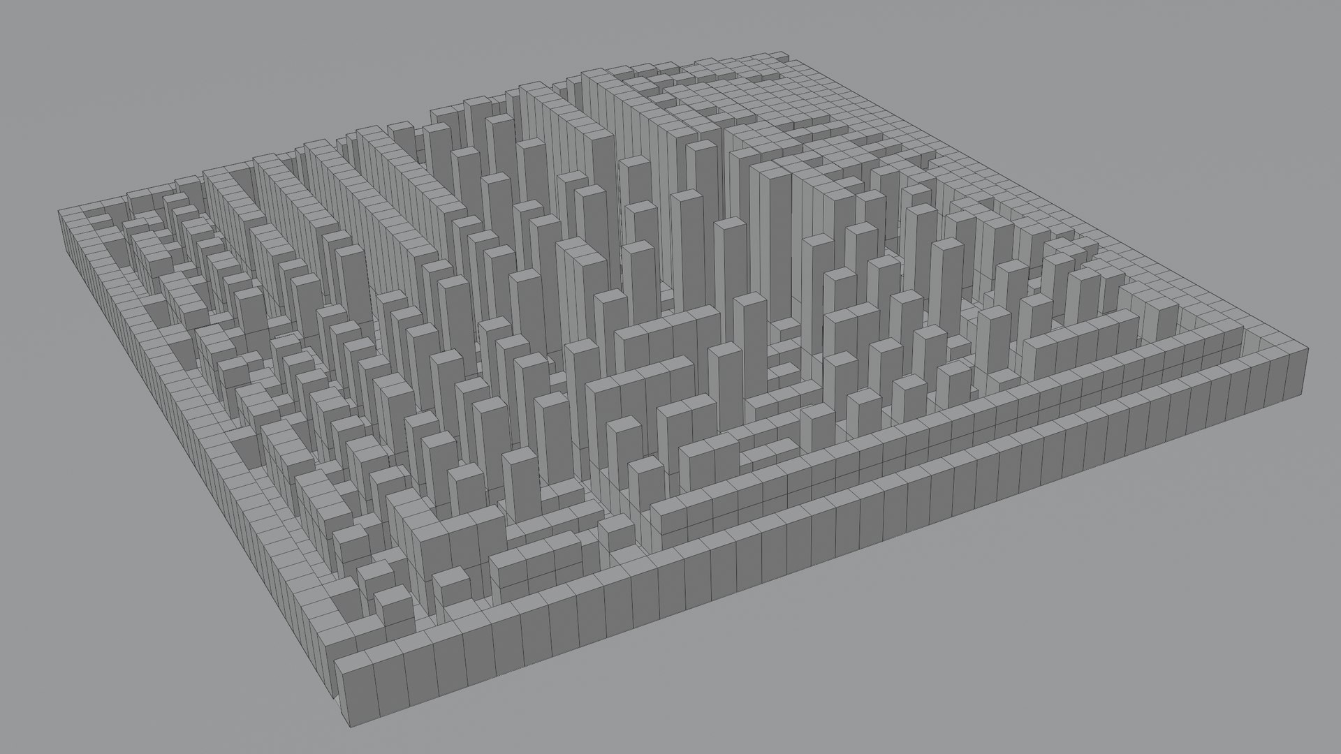 Pyramid Maze 3D Model - TurboSquid 1959798