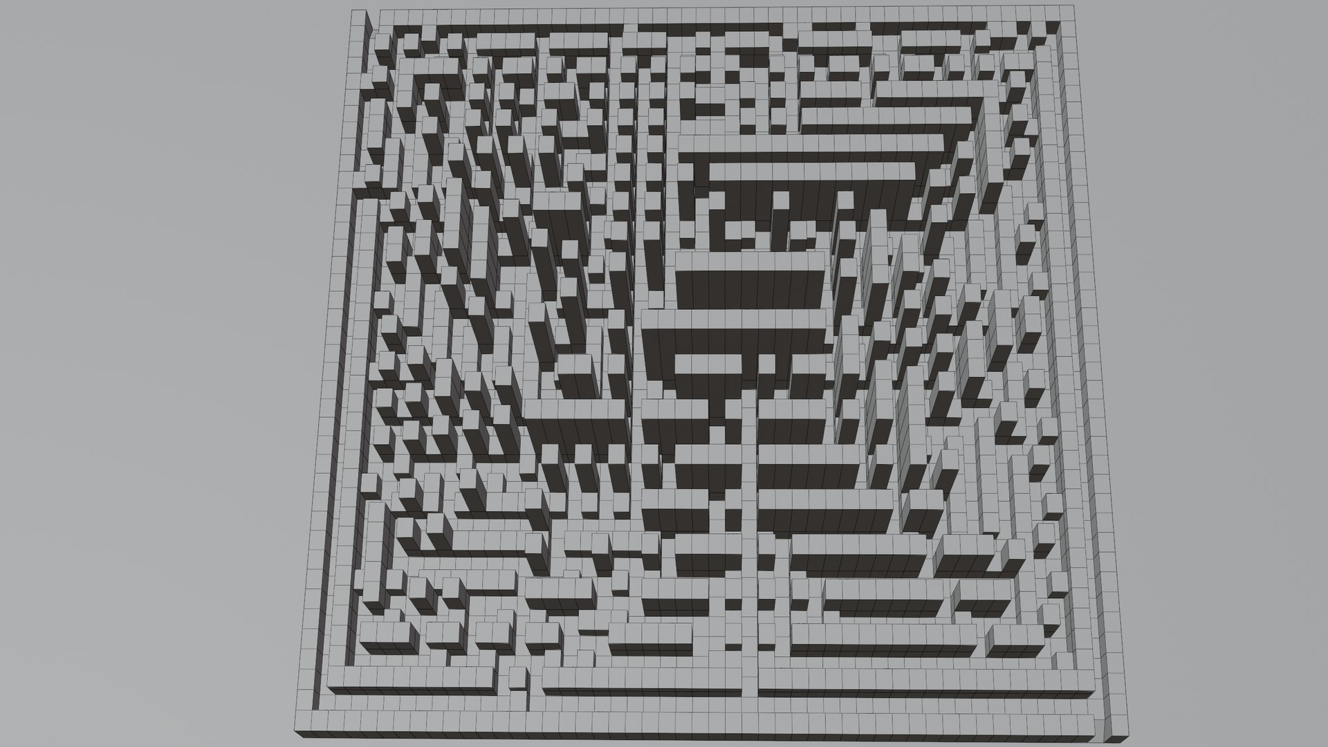 Pyramid Maze 3D Model - TurboSquid 1959798
