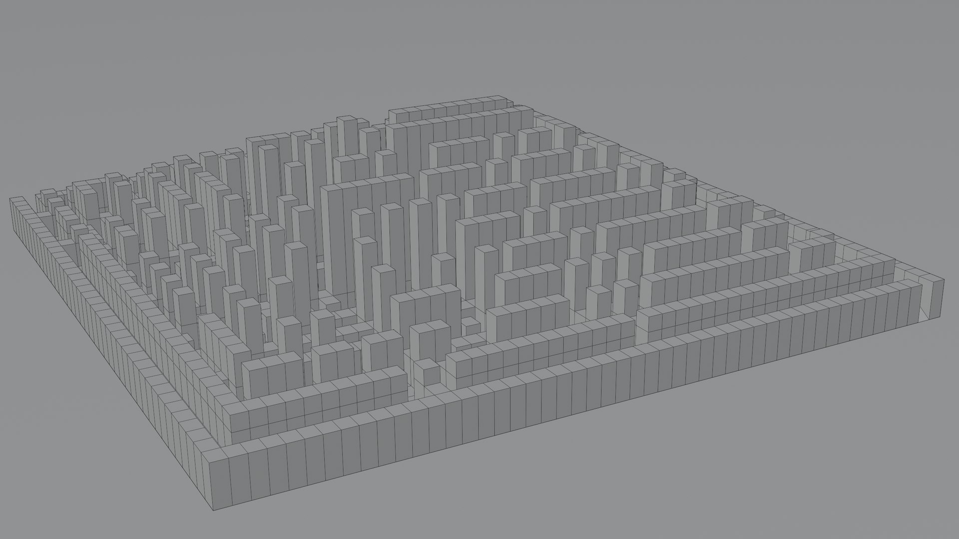 Pyramid Maze 3D Model - TurboSquid 1959798