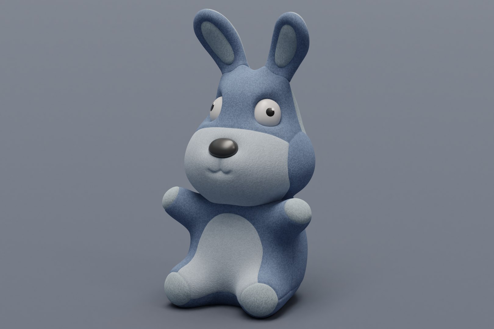 Rabbit Toy 3D Model - TurboSquid 1432410