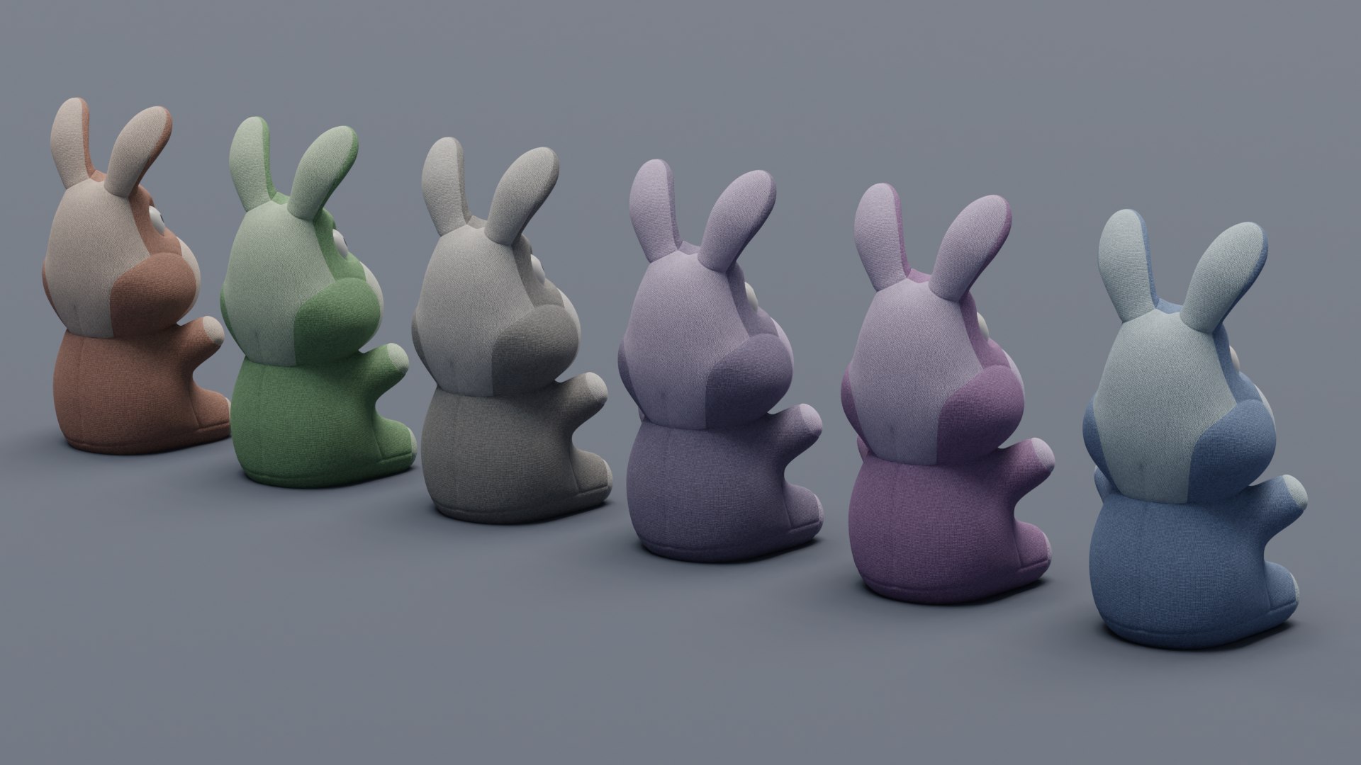 Rabbit Toy 3D Model - TurboSquid 1432410