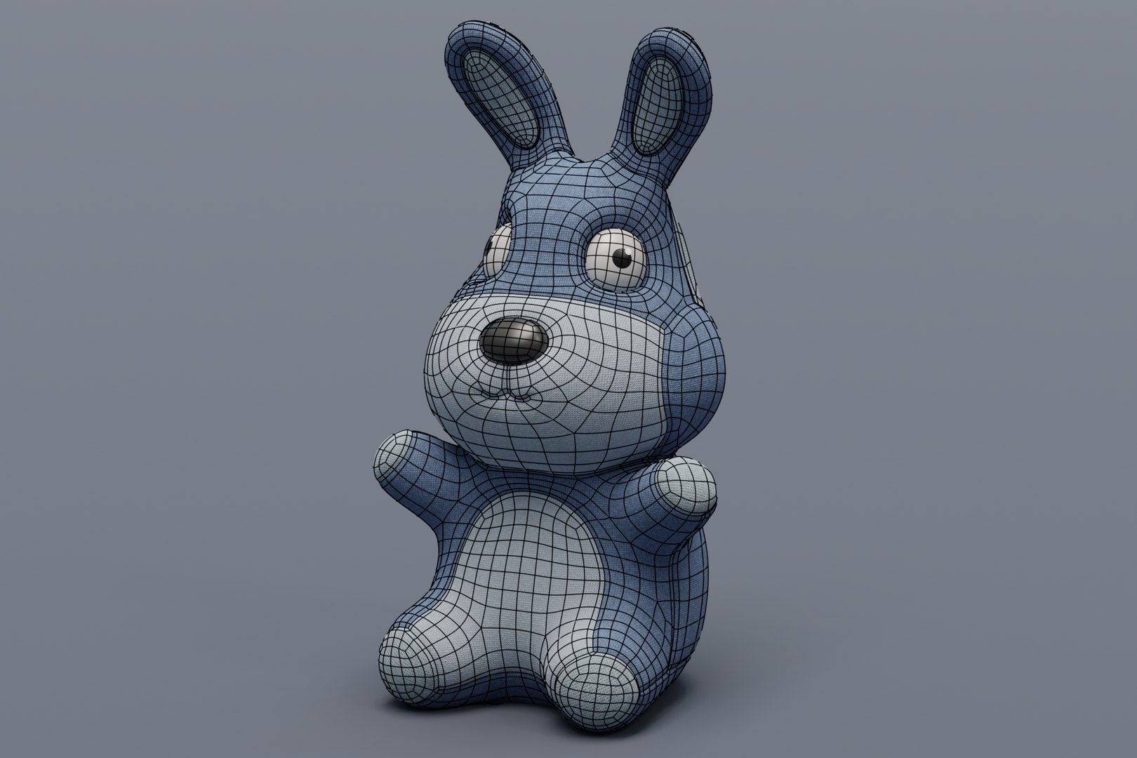 Rabbit Toy 3D Model - TurboSquid 1432410