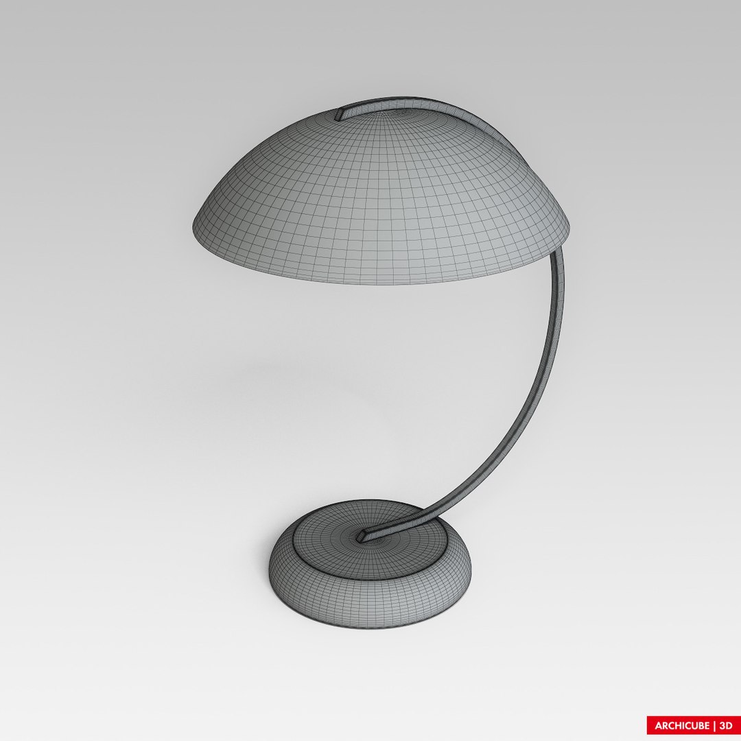 3d model table lamp