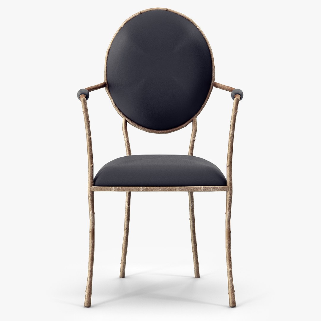 3d model koket enchanted dining chair