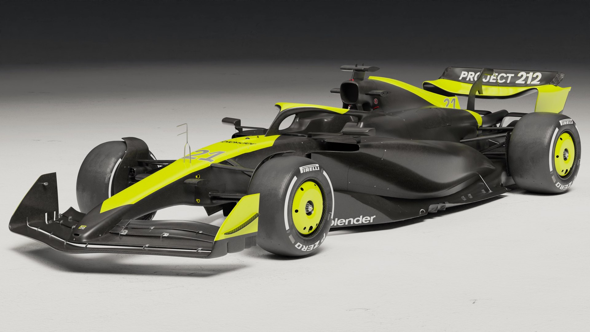 3D Model Formula 1 24 - 25 Concept F212 - TurboSquid 2249461