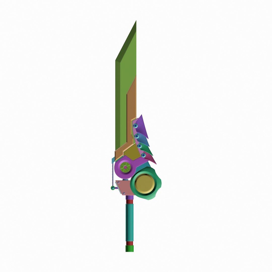 Sword Ax 3D Model - TurboSquid 1207389
